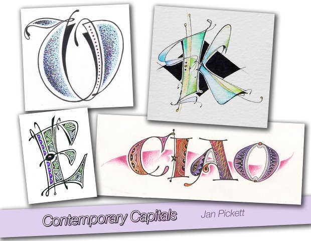 Contemporary Capitals (Calligraphy Workshop) | Data Thistle
