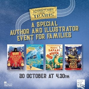 Adventures on Trains Special Author Event for Famililes | Data Thistle