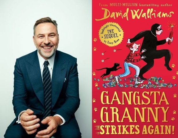 Book Signing: Gangsta Granny Strikes Again! by David Walliams | Data ...