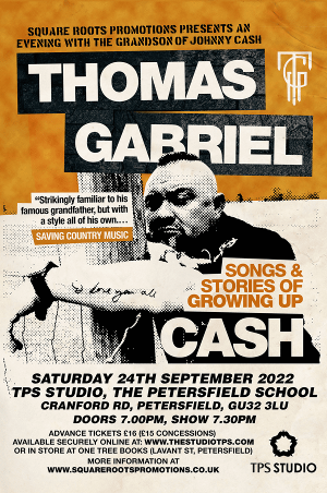 Thomas Gabriel - An Evening with the Grandson of Johnny Cash | Data Thistle