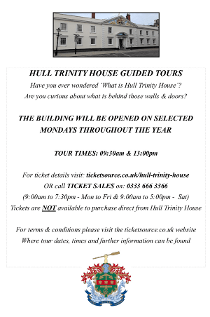 Hull Trinity House Tour at Hull Trinity House