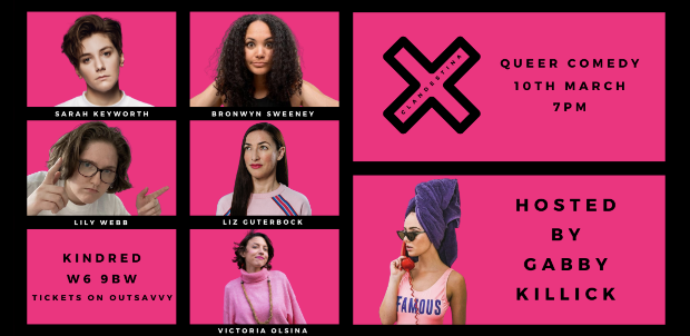 Clandestina Queer Comedy with Sarah Keyworth and Gabby Killick | Data ...
