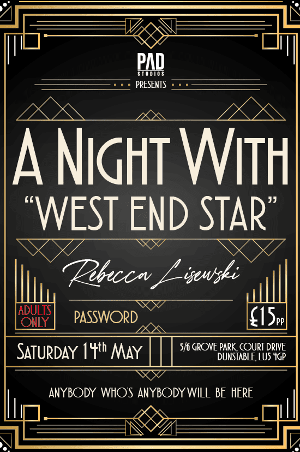 A Night With… A West End Legend… Rebecca Lisewski | Data Thistle