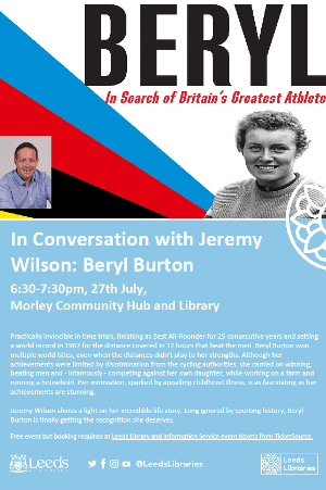 In Conversation With Jeremy Wilson : Beryl Burton | Data Thistle