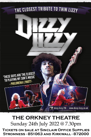 Dizzy Lizzy At The Orkney Theatre 24.07.22 | Data Thistle