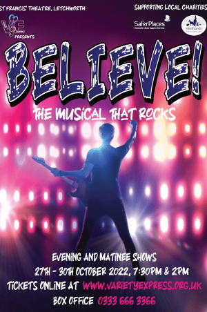Variety Express Show 2022 - Believe! The Musical That Rocks | Data Thistle