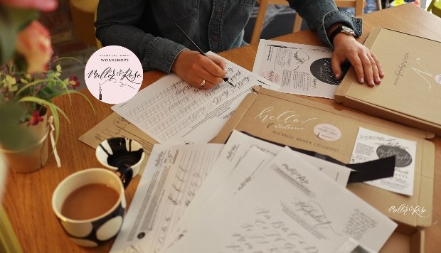 Modern Calligraphy Workshop with Mellor & Rose | Data Thistle