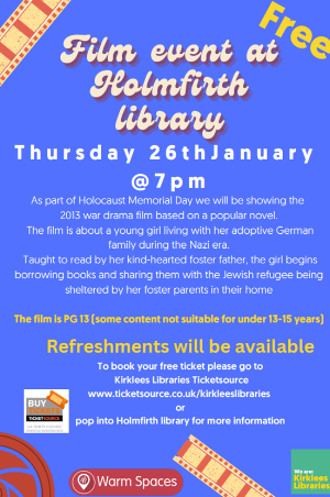 Event Holmfirth Library | Data Thistle