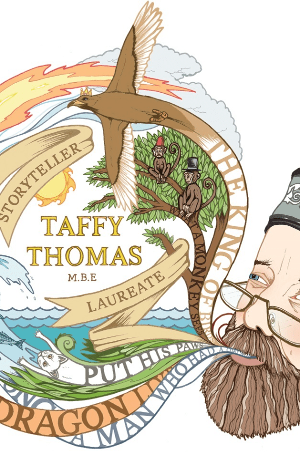 Taffy Thomas "Riddles, Tunes & Tales from The Tale Coat" | Data Thistle