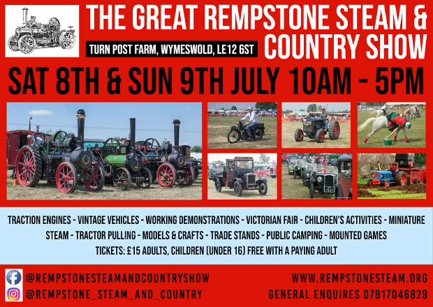 Rempstone Steam & Country Show | Data Thistle