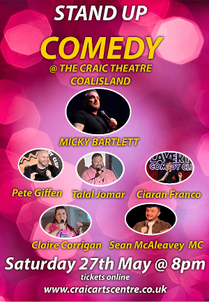 Stand Up Comedy with Micky Bartlett | Data Thistle