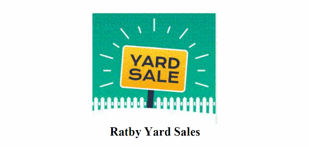 Ratby Yard Sales | Data Thistle