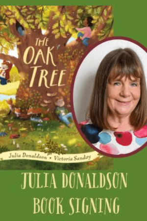 Julia Donaldson Book-Signing for The Oak Tree | Data Thistle