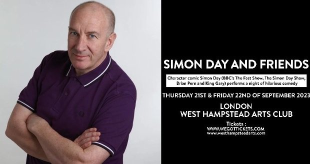 Simon Day And Friends | Data Thistle