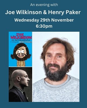 Joe Wilkinson & Henry Paker at The Heath Bookshop | Data Thistle