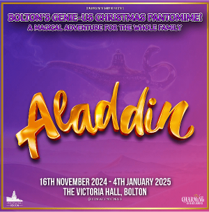 Aladdin - Bolton's Magical Christmas Pantomime | Data Thistle