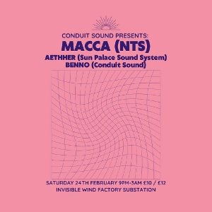 Macca (NTS) W/ Sun Palace Sound System - Invisible Wind Factory | Data ...