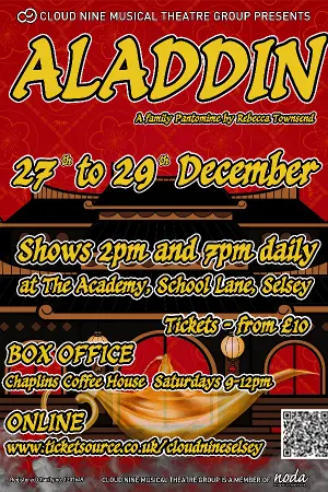 Aladdin - A family Pantomime | Data Thistle