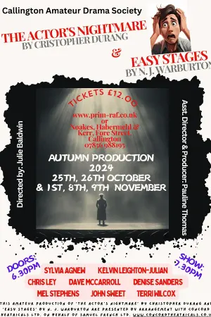 The Actor's Nightmare'&'Easy Stages' | Data Thistle