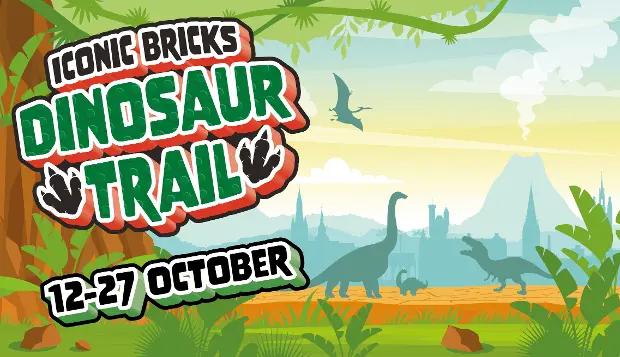 Iconic Bricks Dinosaur Trail | Data Thistle