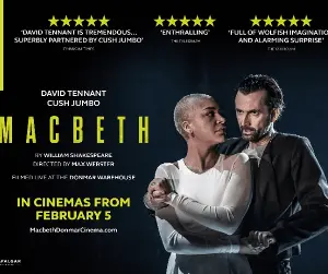 Macbeth - David Tennant and Cush Jumbo screened live | Data Thistle