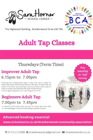 Adult Tap Class: Beginners | Data Thistle