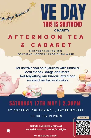 VE Day Afternoon tea & Cabaret | Data Thistle