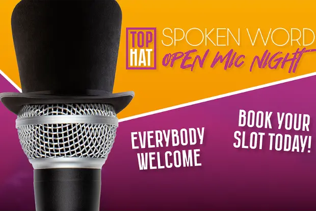 Top Hat Spoken Word Open Mic | Data Thistle