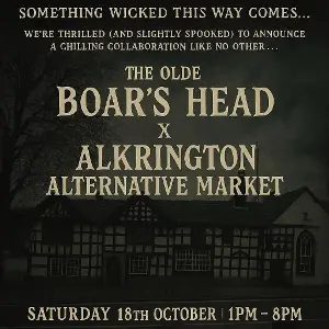 The Olde Boar's Head x Alkrington Alternative Market | Data Thistle