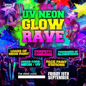 The Freshers Uv Neon Glow Rave | Data Thistle
