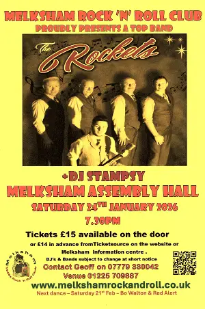 The Rockets + DJ Stampsy at Melksham Rock'n'Roll Club at Melksham ...