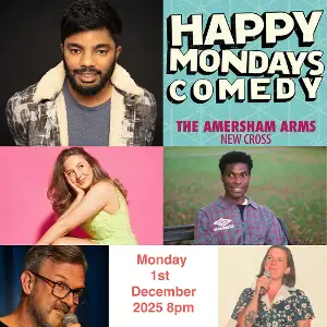 Happy Mondays Comedy : Don Biswas & Guests | Data Thistle