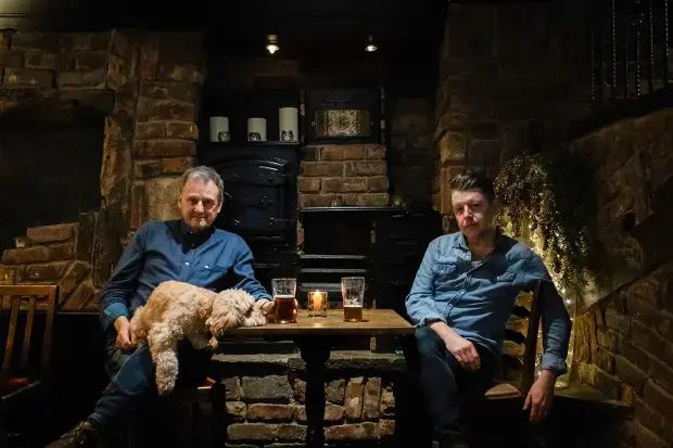 Mark Radcliffe and David Boardman at Beacon Arts Centre, Greenock