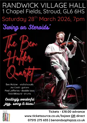 Ben & Soph's Jazz - The BHQ at Randwick Village Hall, Stroud