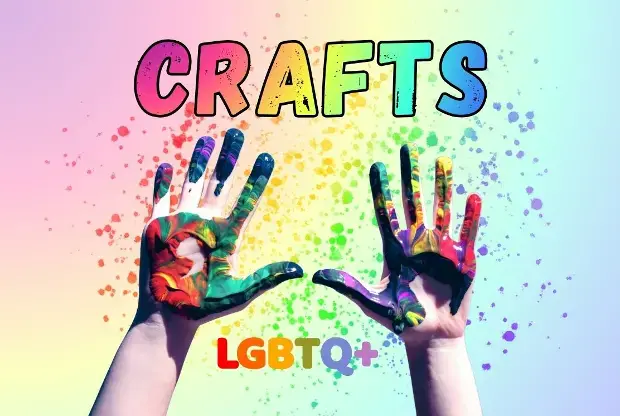 LGBT+ History Month Crafts at Goodmayes Library | Data Thistle