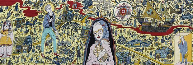 Grayson Perry: The Walthamstow Tapestry | Data Thistle